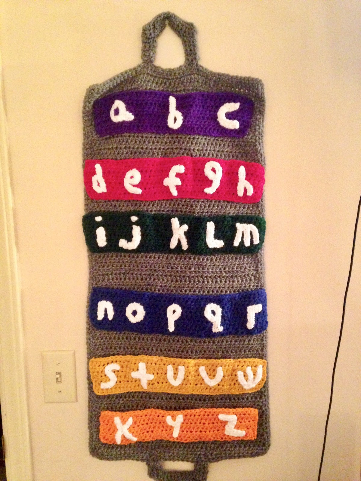 The Perfect Stitch...: ABC Carrying Case/Wall Mat