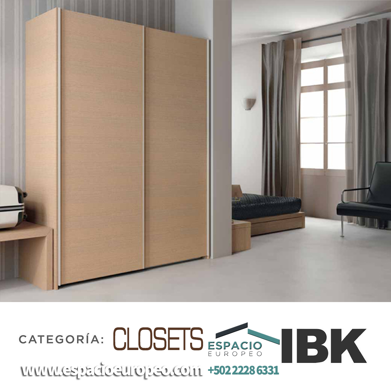 Closets Guatemala - Espacio Europeo TeL: 22286331 - Venta de Closets de ...