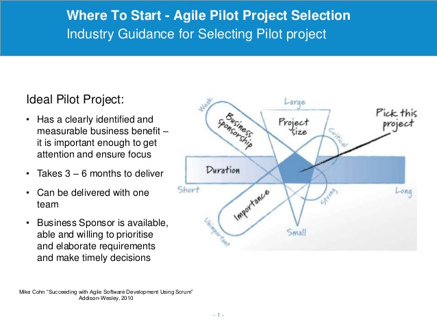 ICT Modernization: AGILE Transformation - I