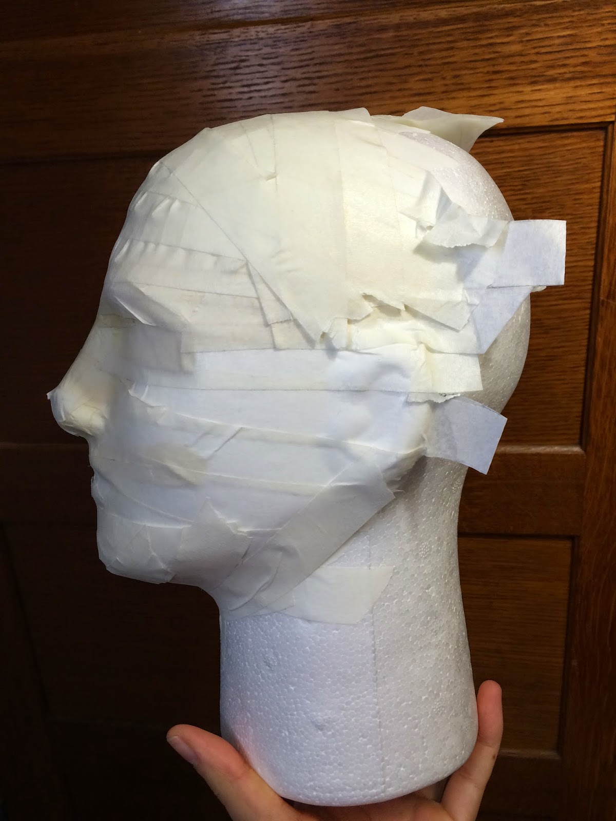 Creative Paperclay® air dry modeling material: Tears Masquerade Mask ...