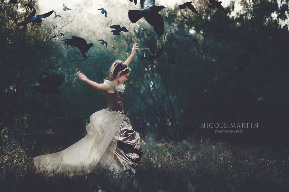 Aux Belles Choses: Into the Woods Cinderella Dress