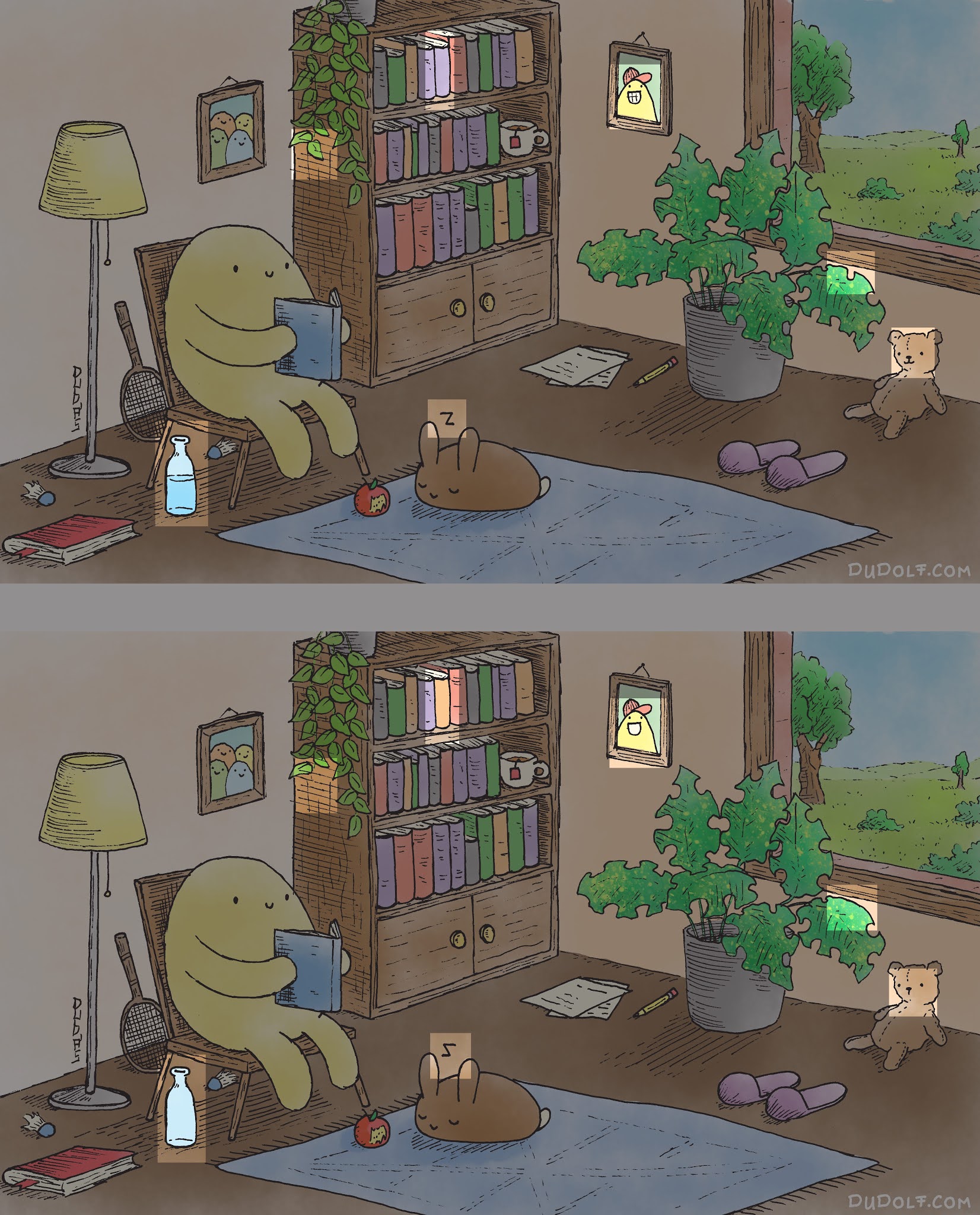 7 Differences SOLUTION 7-differences-solution