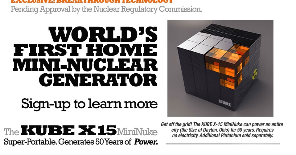 It's Going Viral: A Mini-Nuclear Reactor for home.