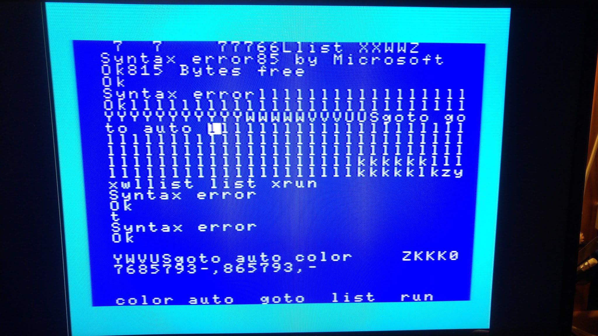 Sillycony Keyboard For OMEGA MSX Computer It Works sillycony-keyboard-for-omega-msx-computer-it-works