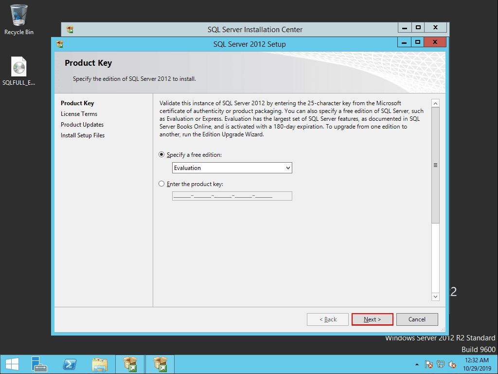 Microsoft SQL Server 2012 Kurulumu - Mustafa Sabri OĞUZ