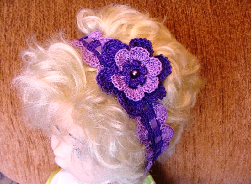 Accesorii croşetate de Mihaela Achiroaie: Bentite crosetate