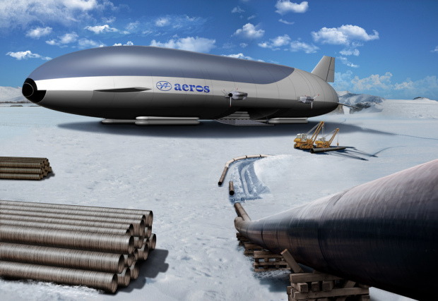 FLYING HOUSE: Futuristic Transport Airship