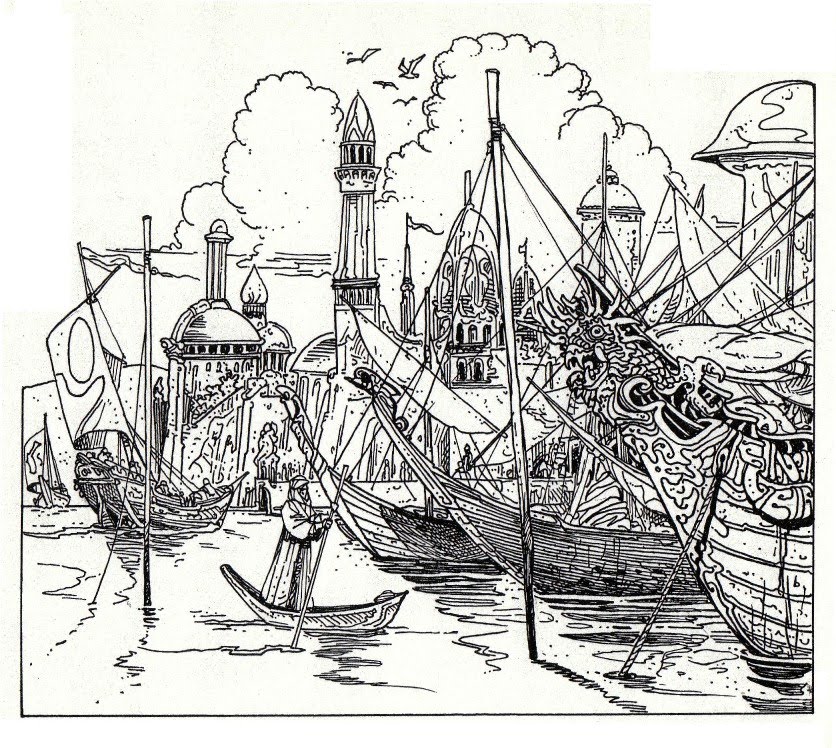 The Gallery: Art of Russ Nicholson: From the Gallery...Roughs for ...