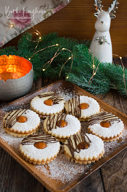 Barbi konyhája: Klasszikus omlós linzerkarika