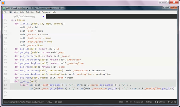 Prototype Project: Class Scheduling w/ Genetic Algorithms and Python