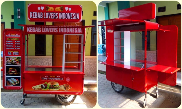 Ahli nya Gerobak Kebab,Gerobak Kebab Lovers | Gerobak Unik Bandung