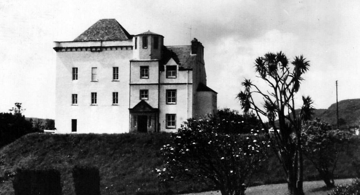 Tour Scotland: Old Photograph Craignish Castle Scotland