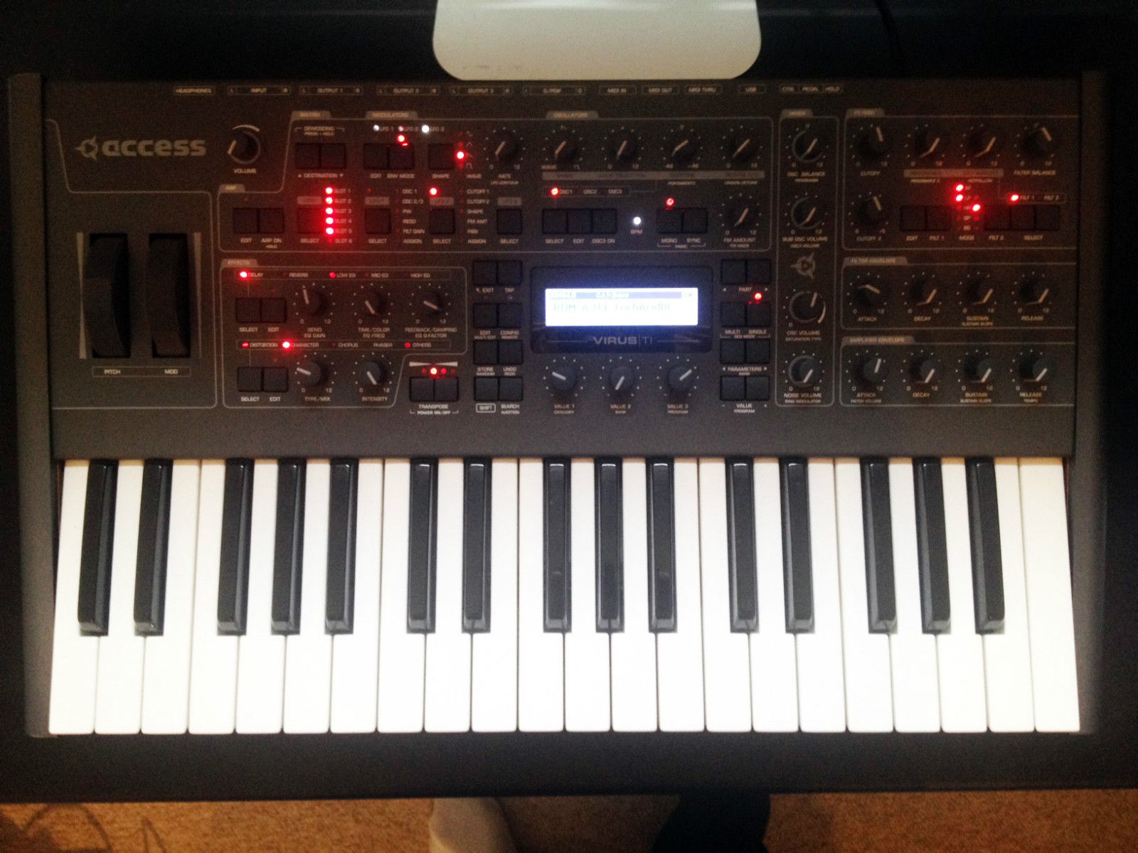 MATRIXSYNTH: Access Virus TI2 Polar 'Darkstar' Limited Edition ...