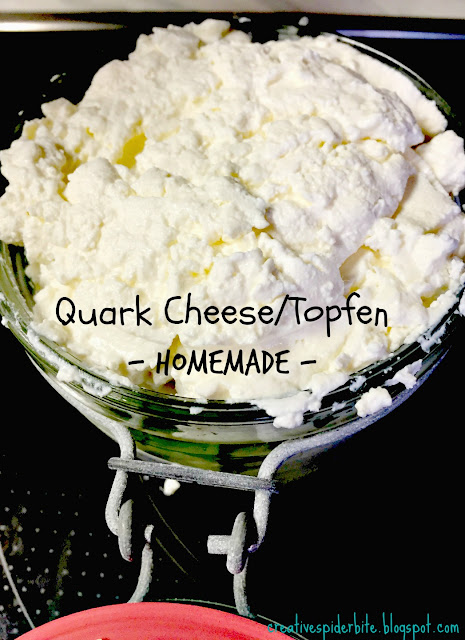 Bitten by that creative Spider: Quark cheese - A love I thought lost