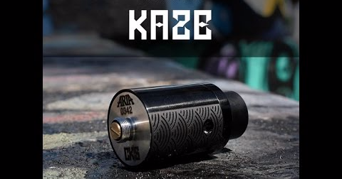 Electronic Cigarette: Nice Design Kaze Rda Video Review