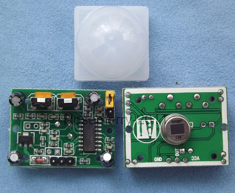 TechGurka: Cheap Pyroelectric Infrared PIR Motion Sensor on 3.3v