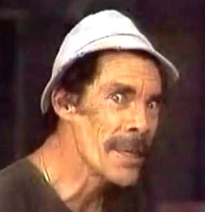 El chavo: DON RAMON --------> RAMON VALDEZ