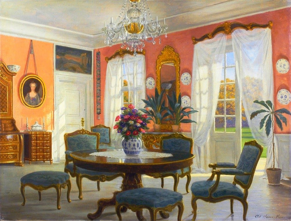 Adolf Heinrich-Hansen (1859-1925) | Architectural painter | Tutt'Art ...