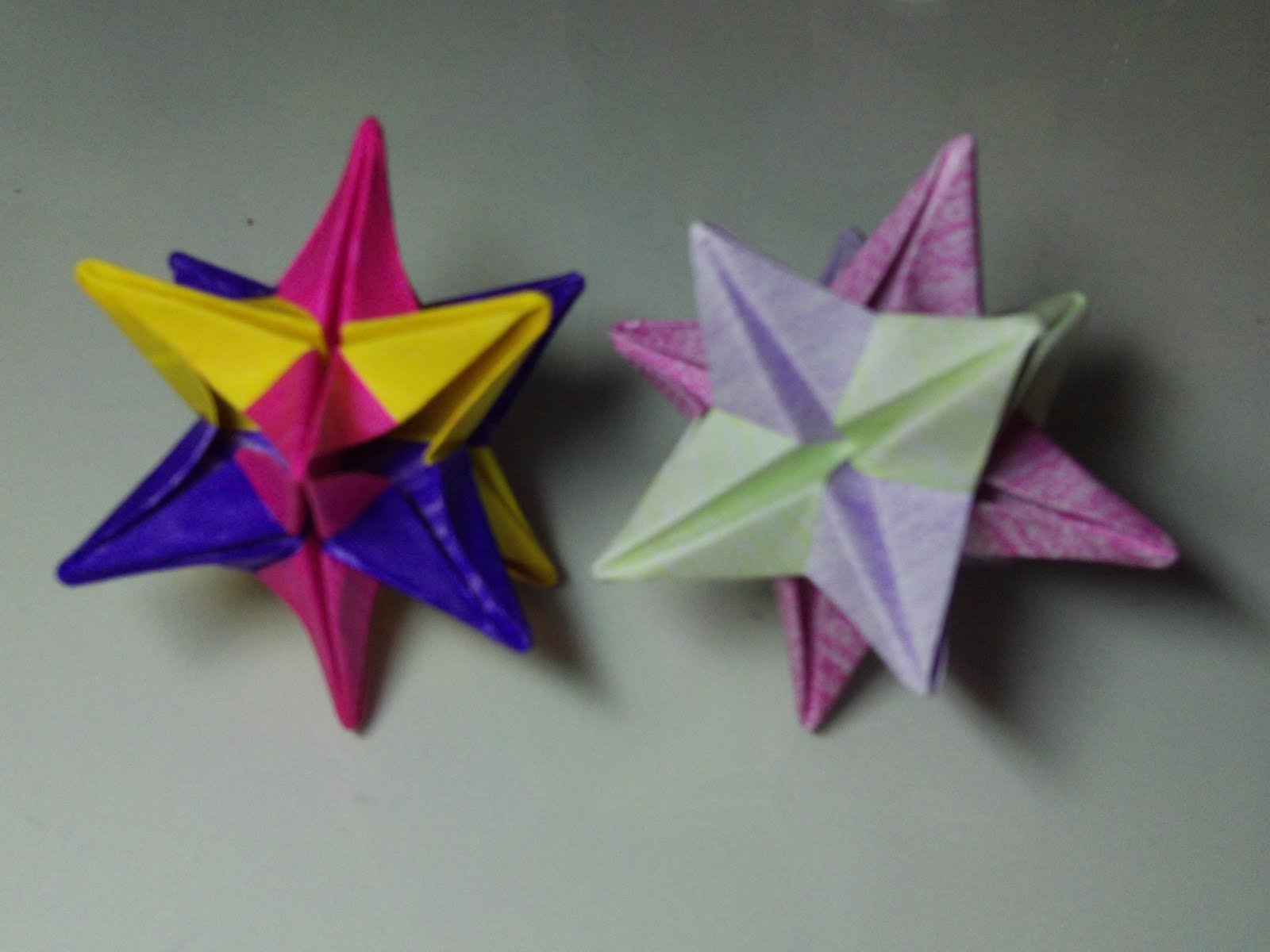 Blog da Thaisa Andrade: Estrela modular de 12 pontas / Modular star ...