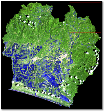 Contoh Komposit dan Interpretasi Pada Citra Landsat-8