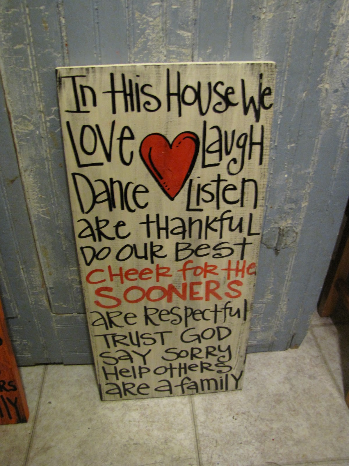 Creative Genius Art: Team Signs!