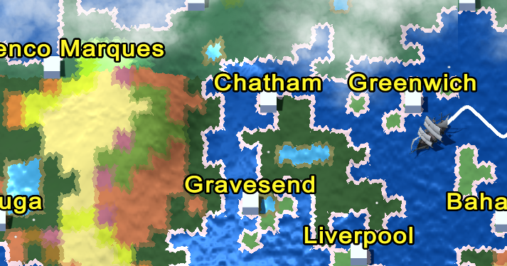 The Making of a Ham: Dev Blog- Sea Trading Game. Angled camera ...