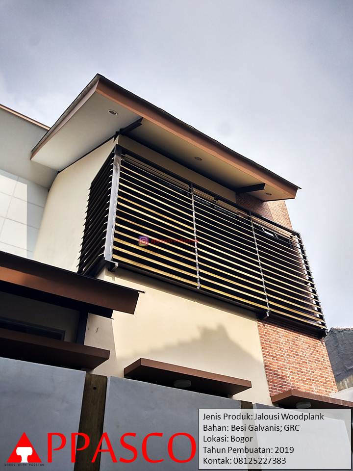 Jalusi Woodplank Model Keren Minimalis - Jual Kanopi Termurah - 08125227383