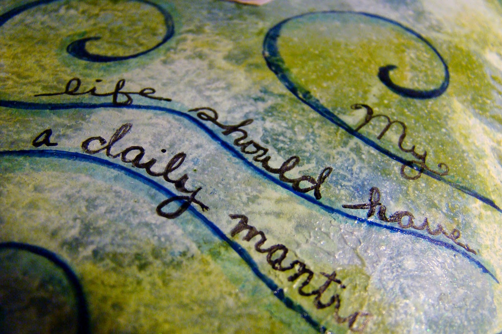 in the hills of North Carolina: Color permanence