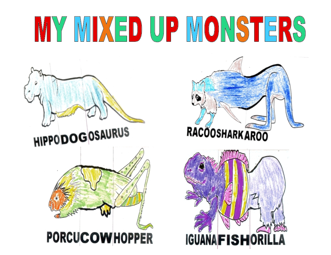 Free and Easy Crafts for Kids: Mixed Up Monsters, Songs and Activities