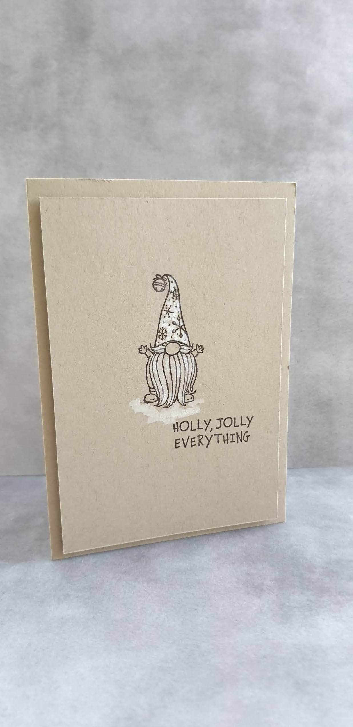 2biggirlscrafting: Make it simple Monday Gnome for the Holidays