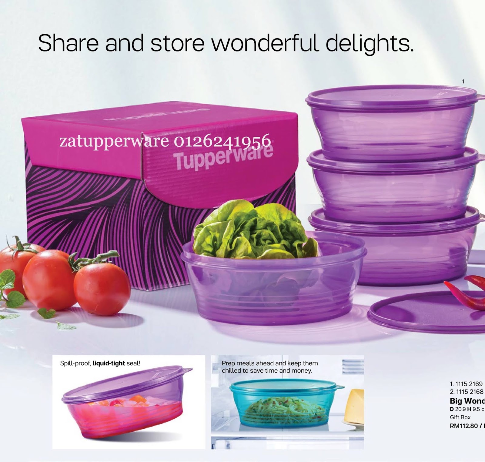 Za Tupperware Malaysia : Catalog 1st August - 31st August 2020