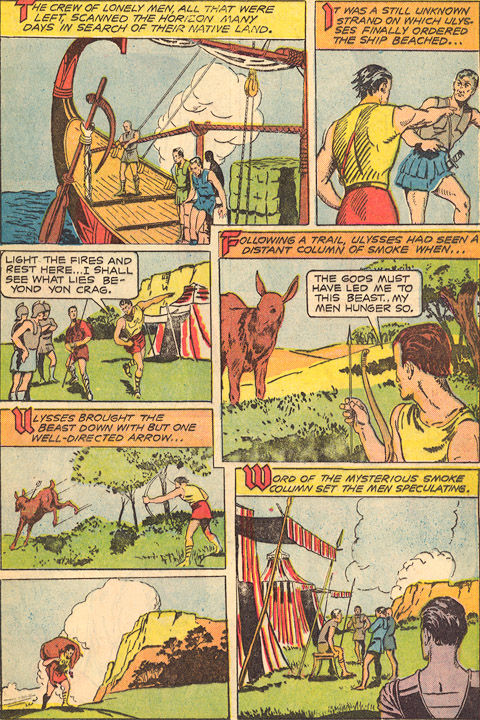 The Odyssey comic book adaptation