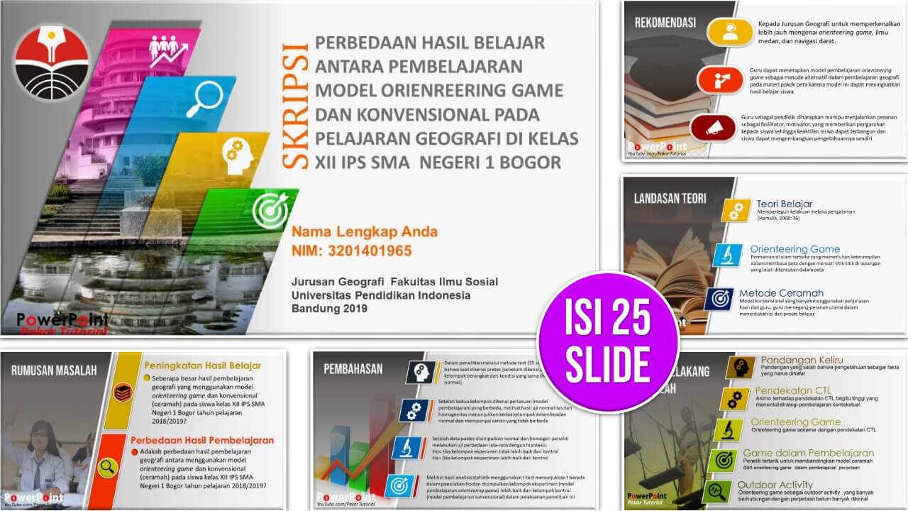 PPT untuk Sidang Skripsi, Tesis dan Disertasi - PAKAR POWERPOINT