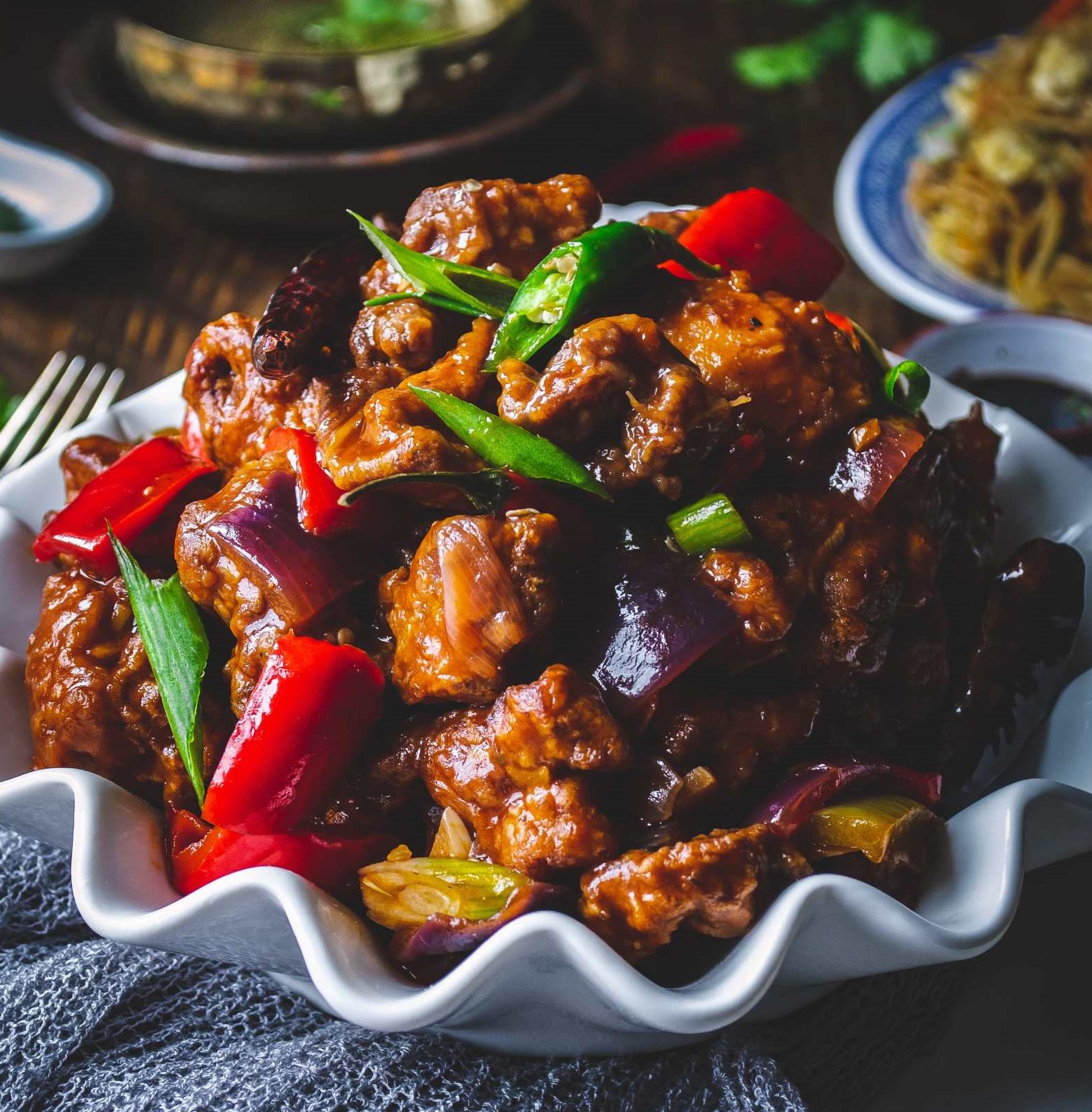 KOLKATA STYLE CHILLI CHICKEN | TANGRA-STYLE CHILLI CHICKEN RECIPE