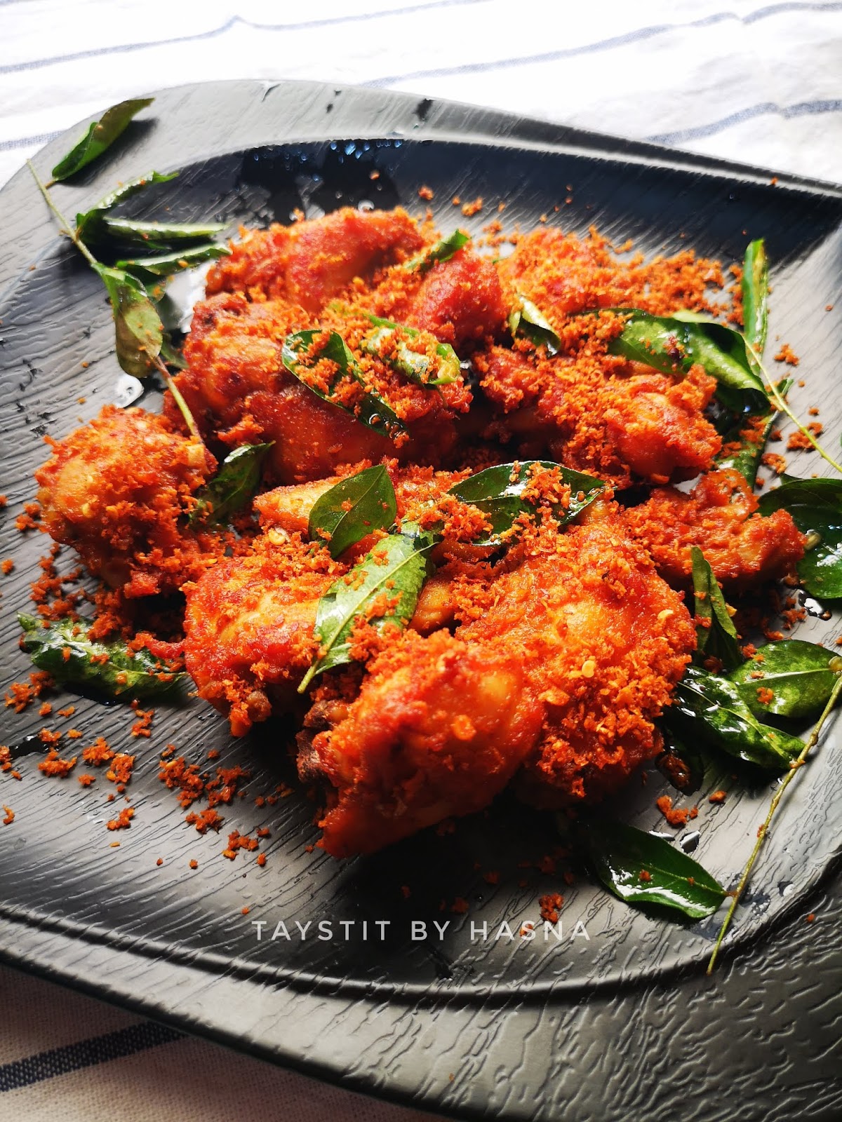 Taystit by Hasna: Payyoli Chicken Fry (Calicut Paragon inspired)