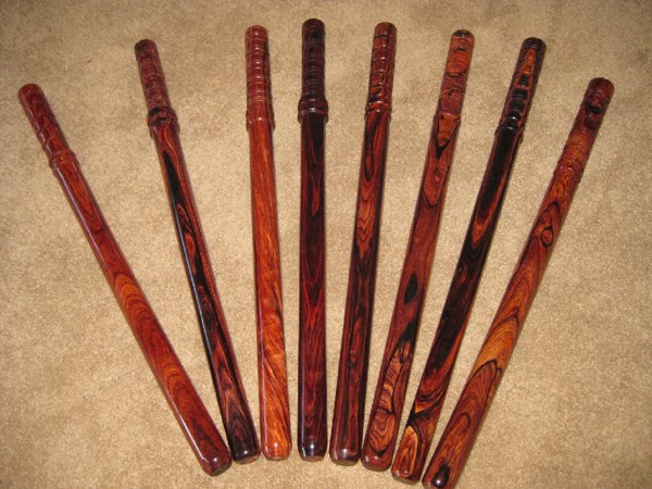 Tropical Exotic Hardwoods: Custom Cocobolo Police Baton by Drew ...