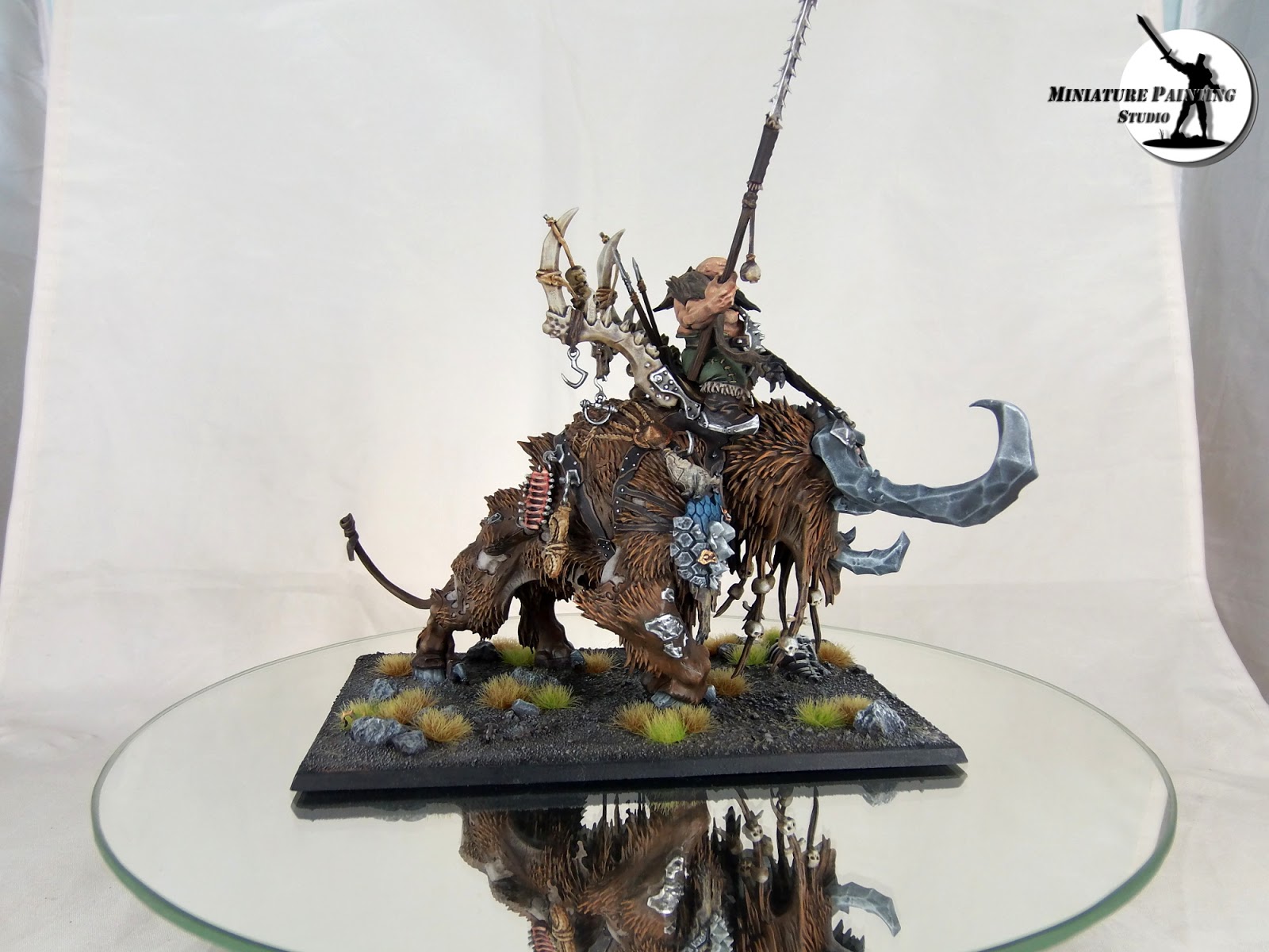 Miniature Painting Studio: Frostlord on Stonehorn Beastclaw Raiders ...