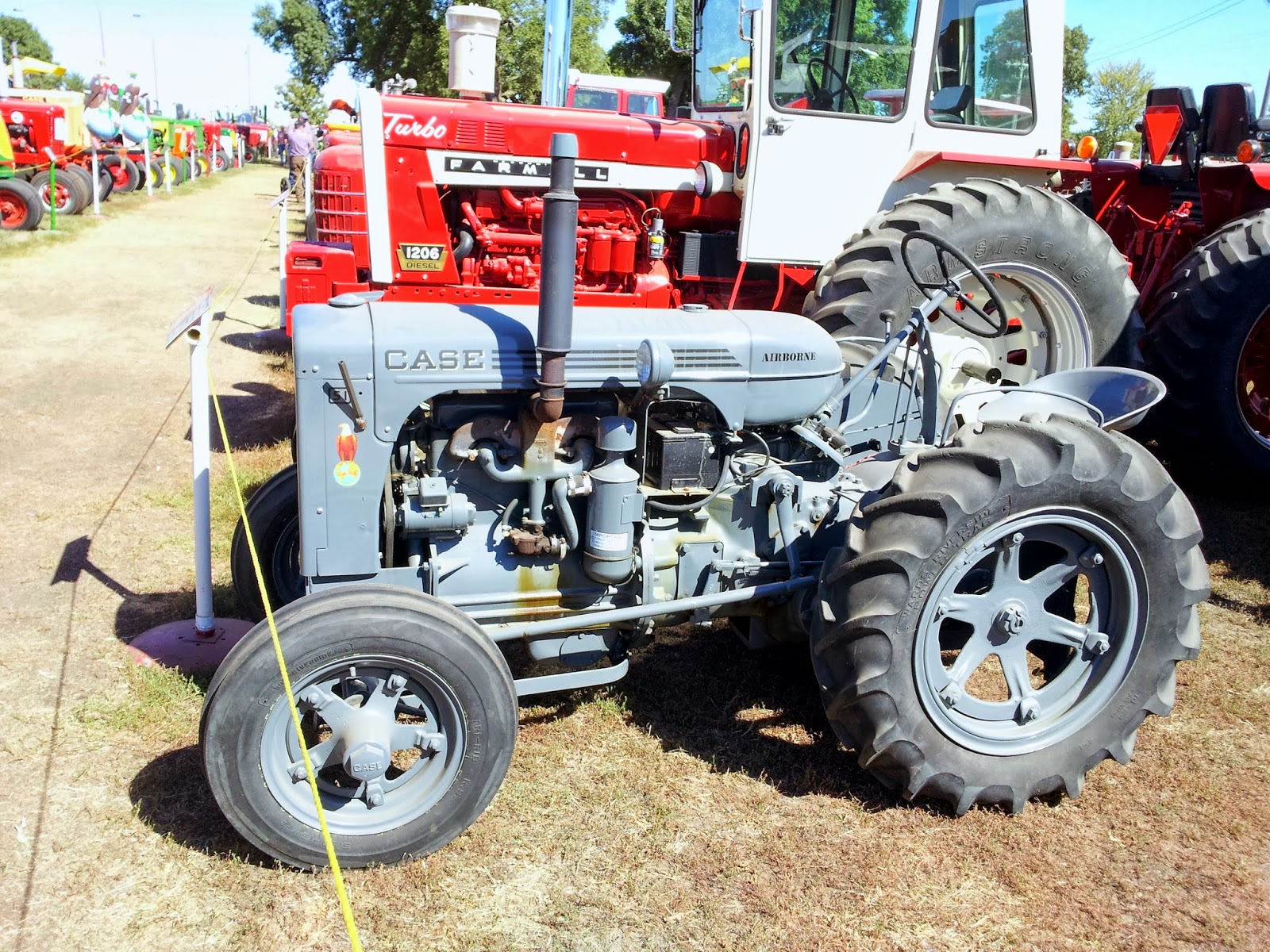 History and Culture by Bicycle: Clay County Fair: Vintage Tractors ...