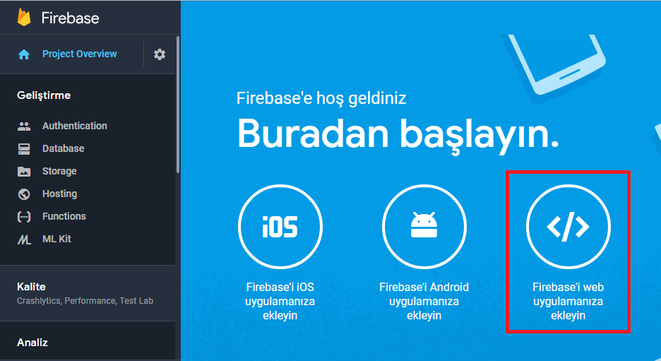Firebase (JS) ile Gerçek Zamanlı Veri Tabanı - Çift Klik