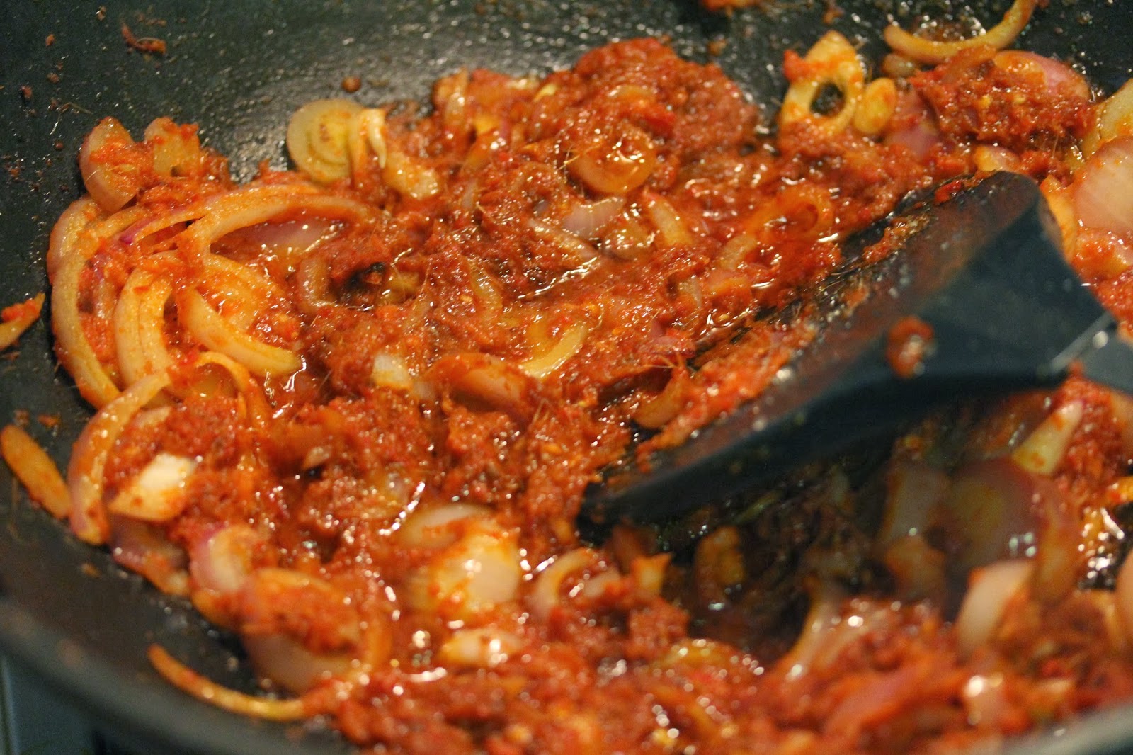 Sambal Sotong (Squid cooked in Chilli paste) - The Food Canon