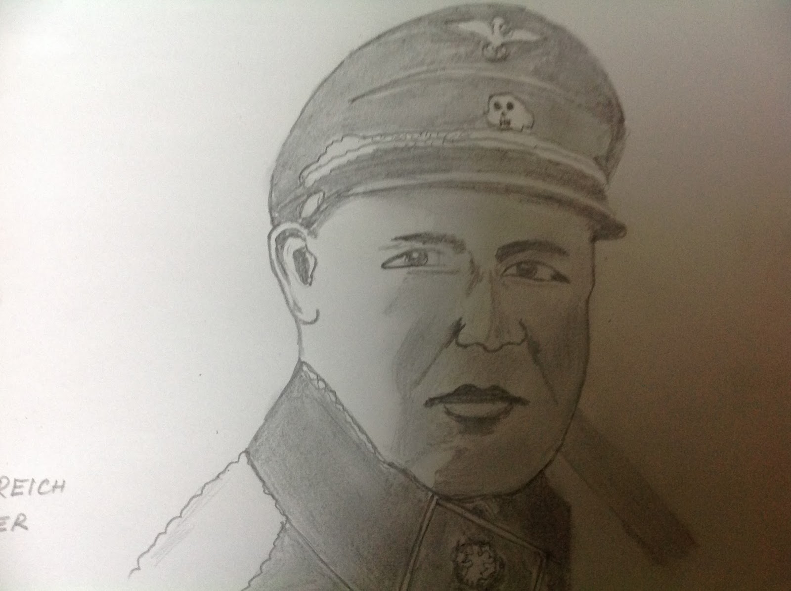 Dr K Prabhakar Rao's blog: Pencil sketches of Nazis by Dr K Prabhakar Rao