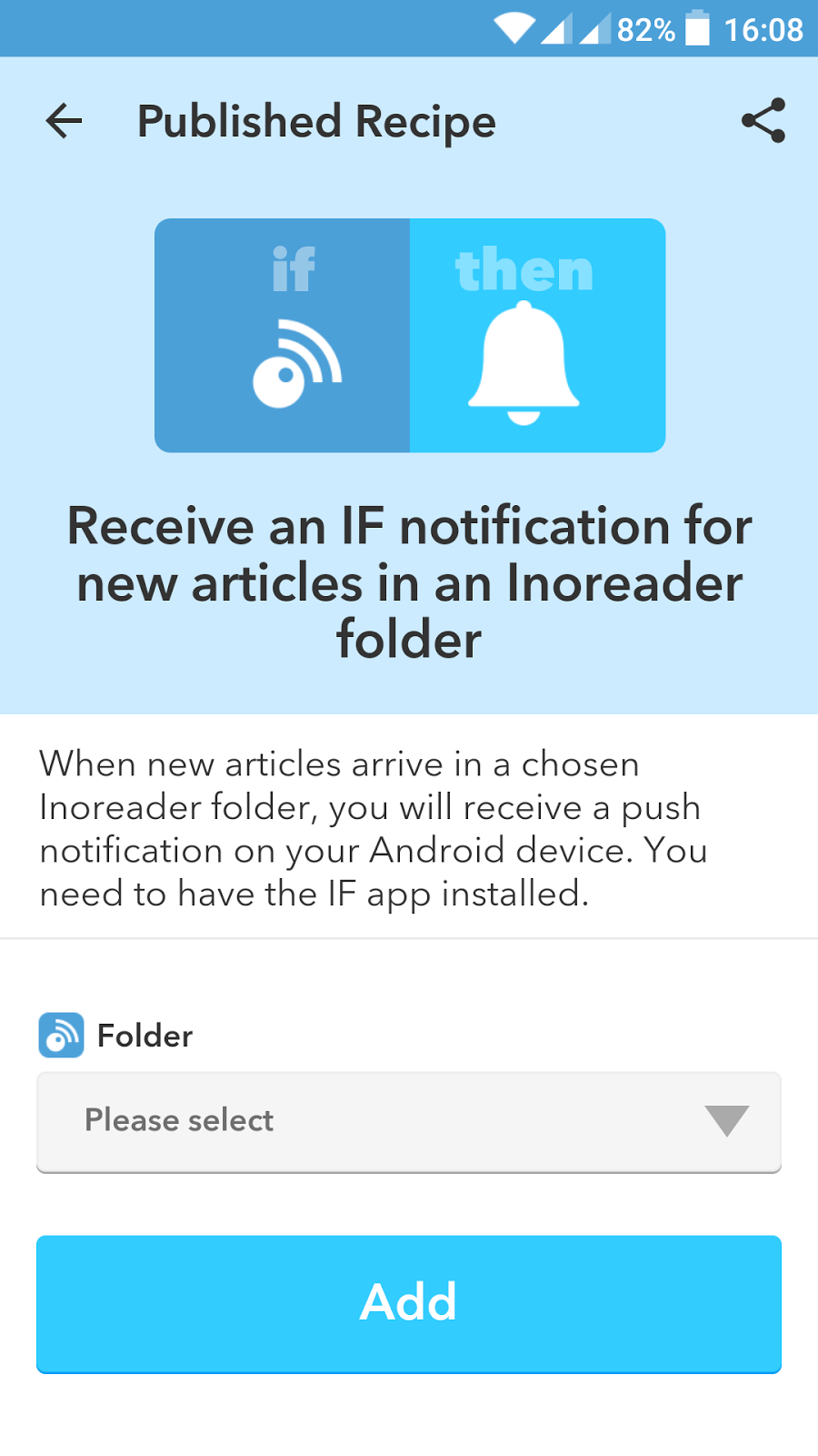 Notificaciones Push de tus Feeds favoritos en Android | btroot