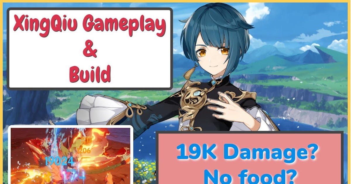 Xingqiu Build Genshin Impact