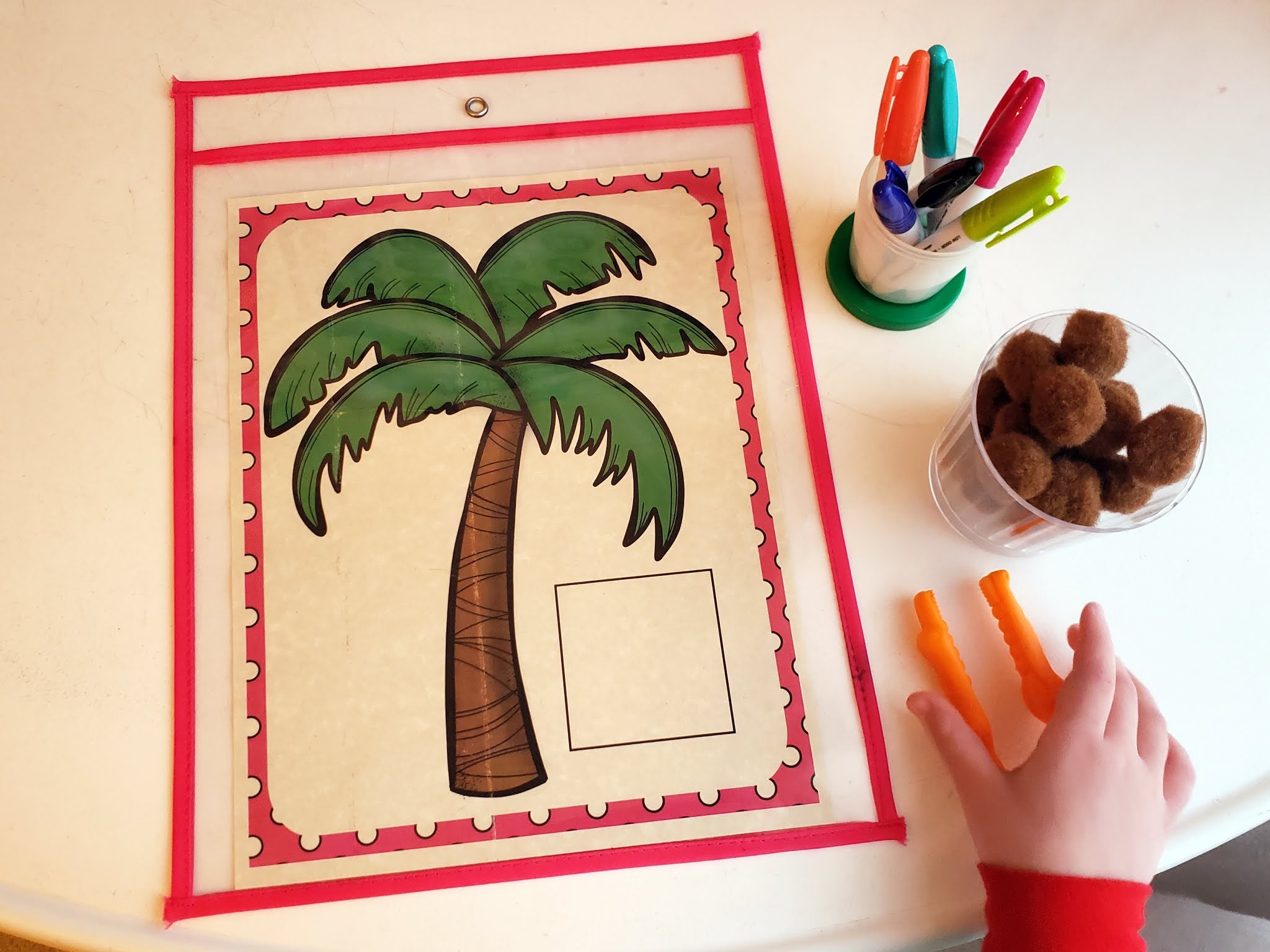 Mom's Tot School: Mini Preschool Unit - Chicka Chicka Boom Boom