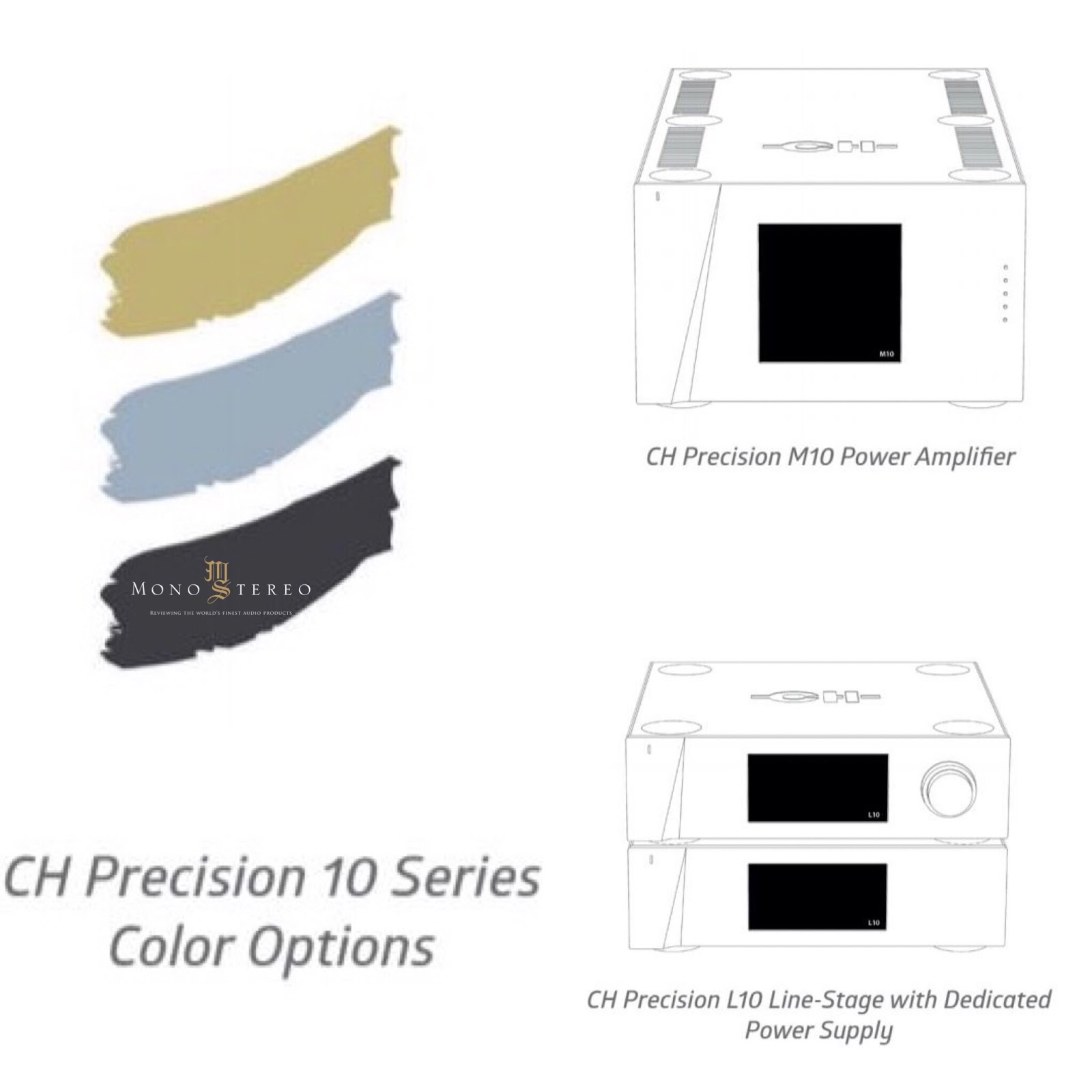 New CH Precision 10 series product line – M & S | Ultimate High-Fidelity