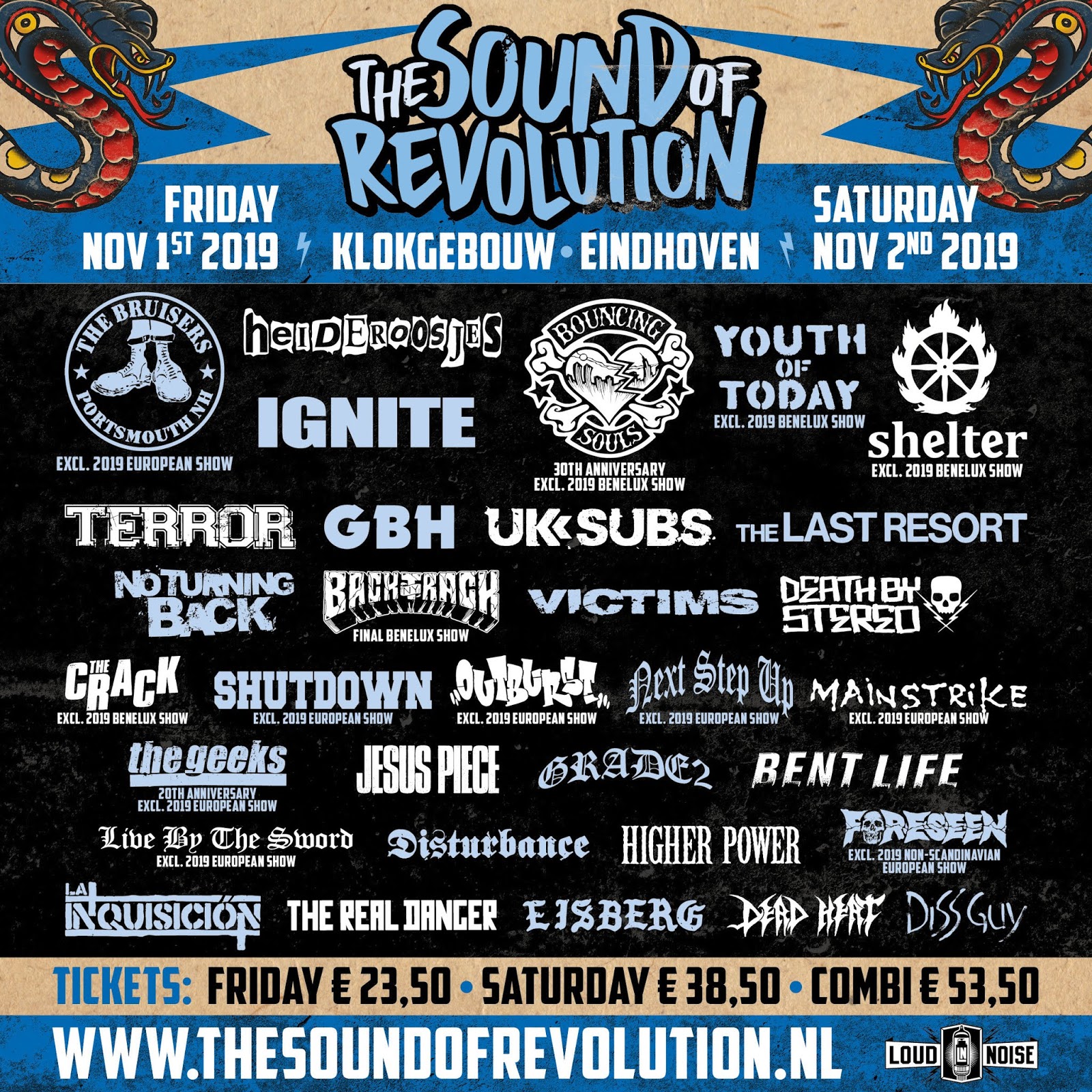 The Sound Of Revolution 2019 completes lineup - UNRAVELED