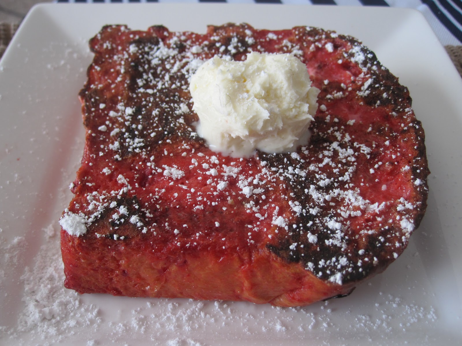 Red Velvet French Toast