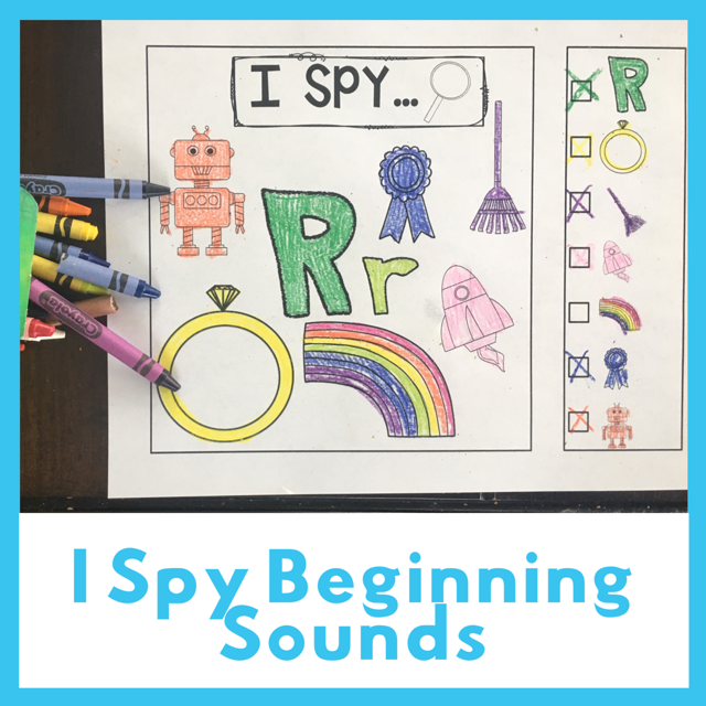 Beginning Sounds Centers and Activities for Preschool, Prek, and ...