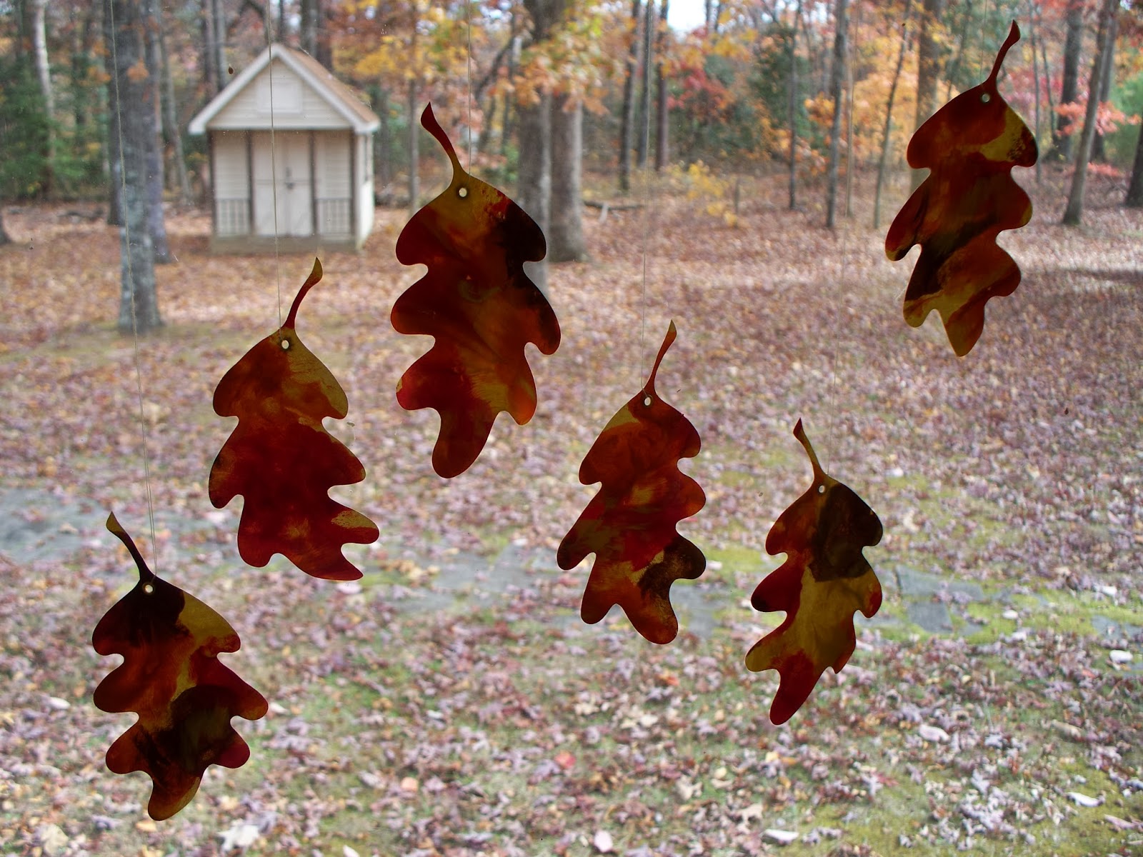 Koogle's Korner: Fall Finger-Painting