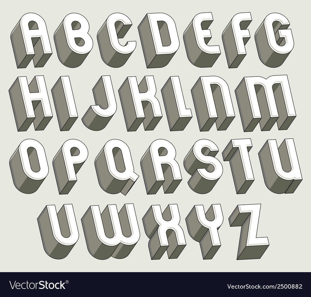 3D Letters - Formal Letter